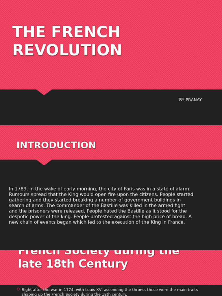 THE FRENCH REVOLUTION | PDF | Napoleon | French Revolution