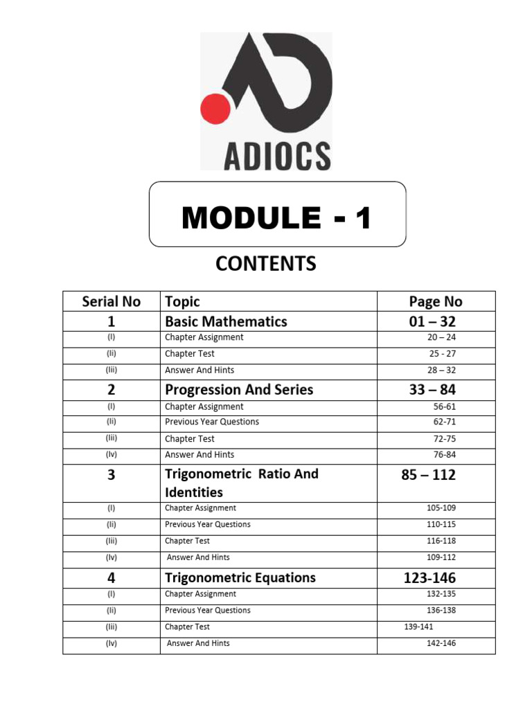 Modual - 1 Mathematics | PDF | Prime Number | Numbers