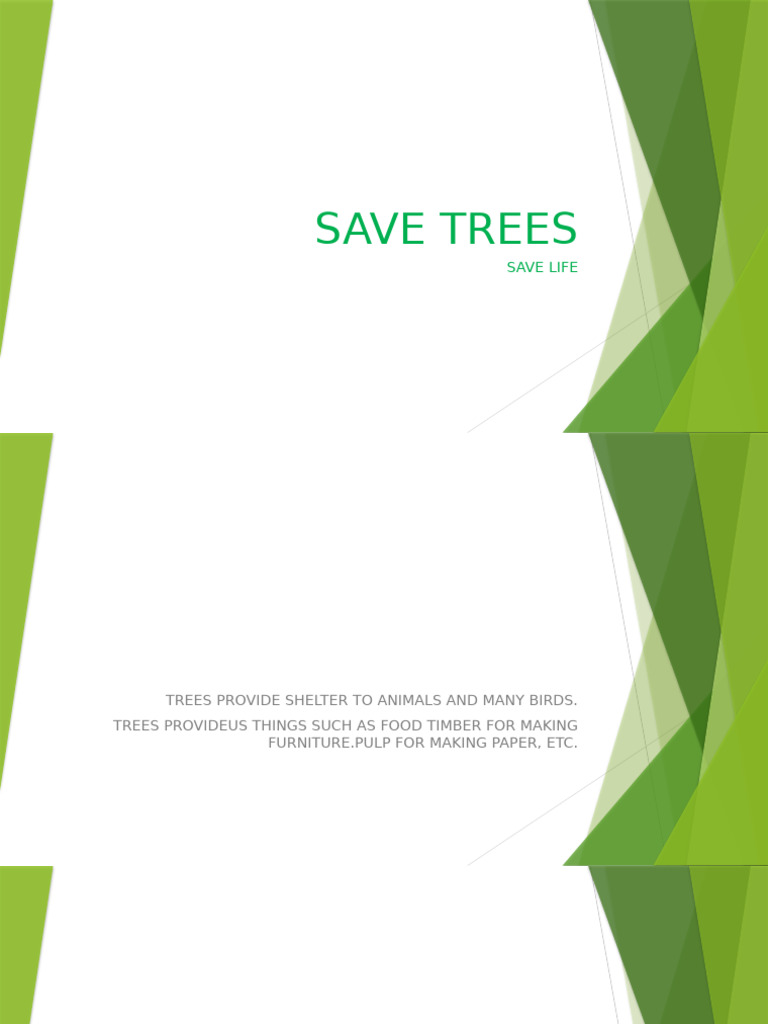 SAVE TREES | PDF