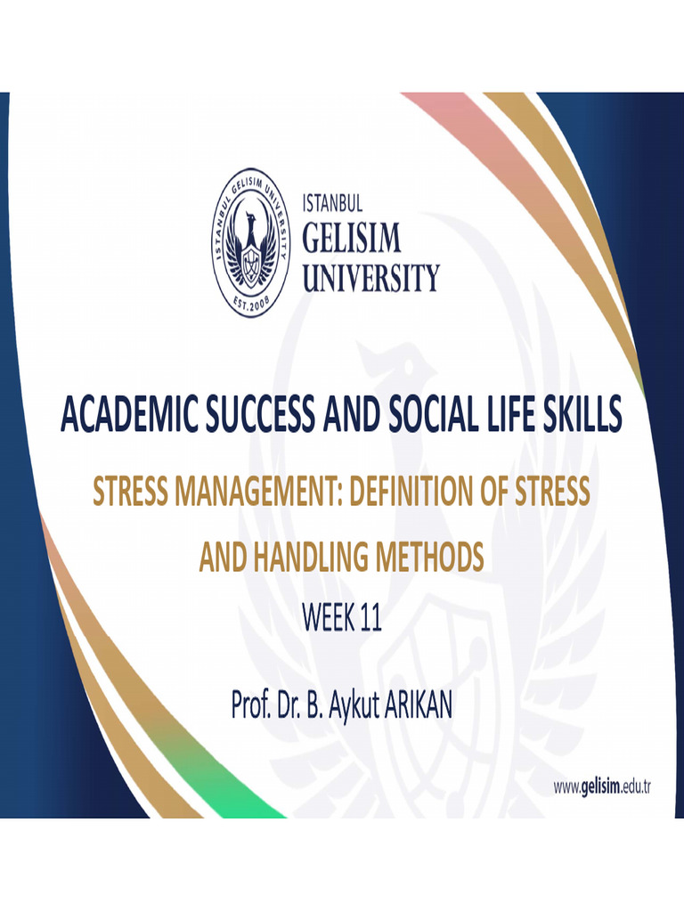 Week11 Presentation Akba-En Baarikan | PDF | Stress (Biology) | Anxiety