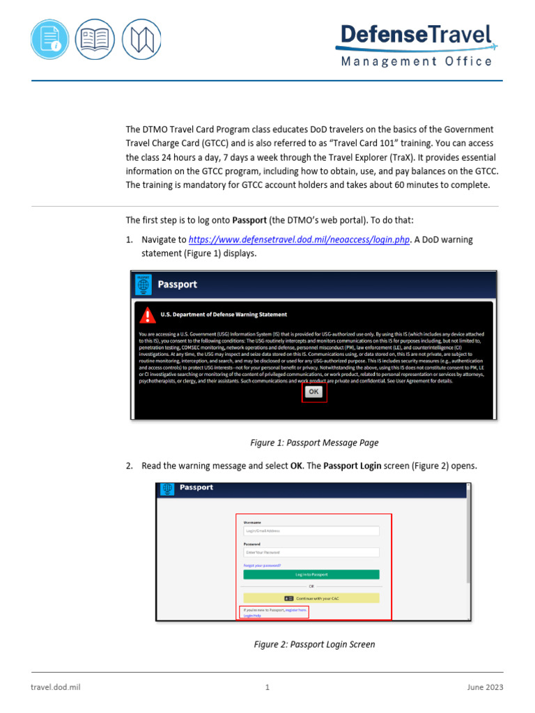 Accessing Travel Card Program Training | PDF | Login | World Wide Web