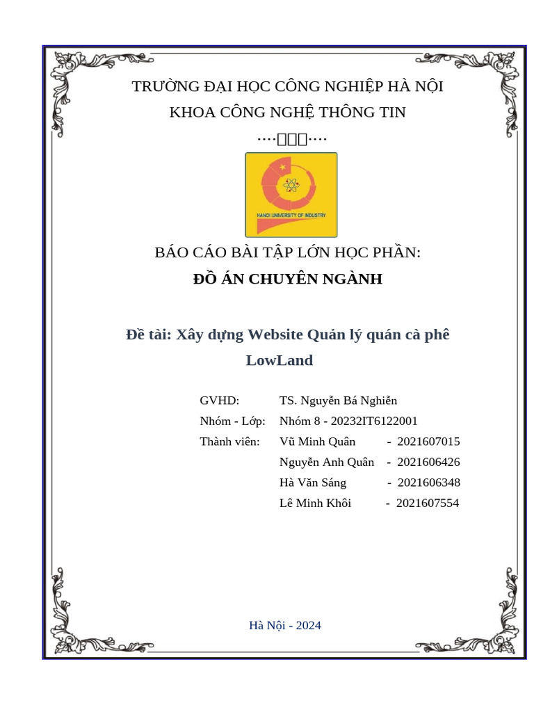 BTL-Nhom8-Final | PDF