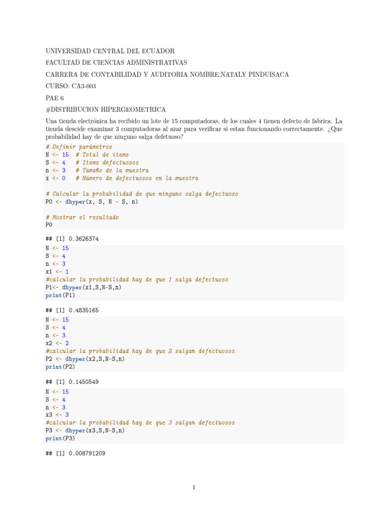 NATY | PDF | Matemáticas Aplicadas | Teoría de probabilidad