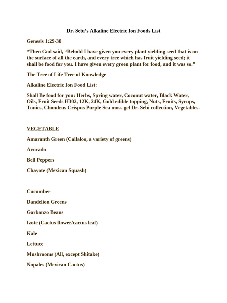 Dr. Sebis Nutrional Guide For Covid19 Alkaline Diet NewYear 2022 by ...