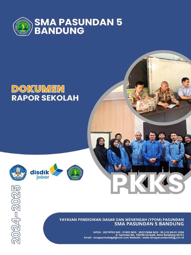 Dokumen Rapor Sekolah | PDF