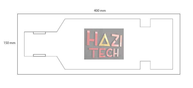 HAZI TECH CyberTruck Chassis Plan Full View | PDF