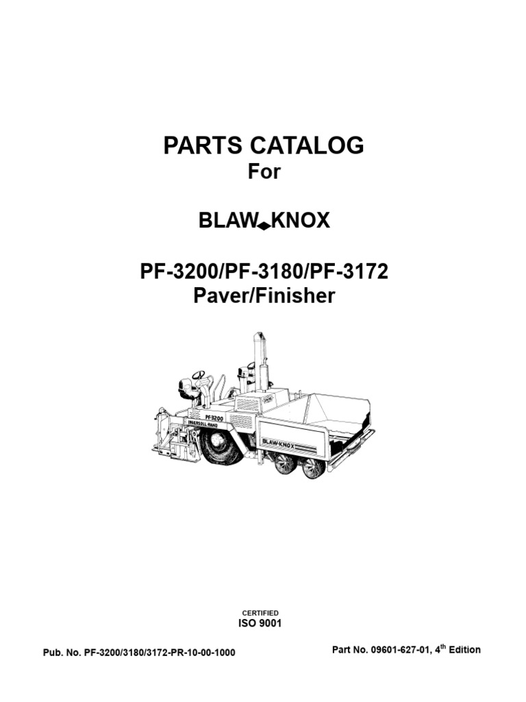 3172-3180-3200 Parts Catalog | PDF | Machines | Vehicle Technology