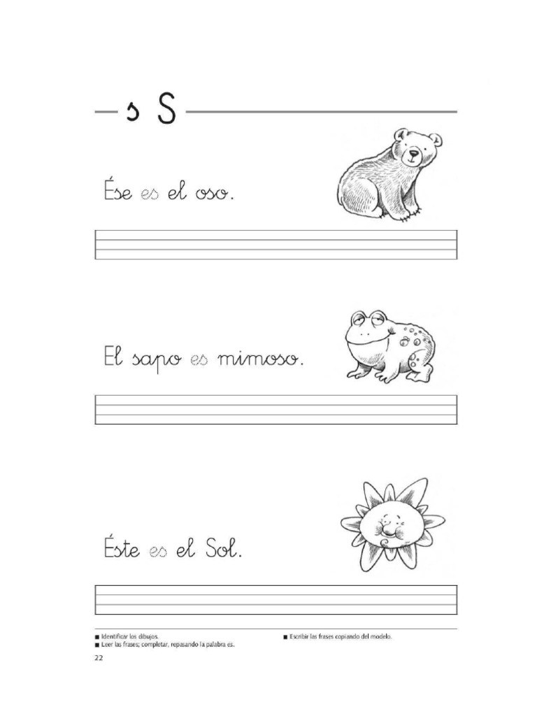 CALIGRAFIA COCALES Y CONSONANTEZS LECTOESCRITURA | PDF