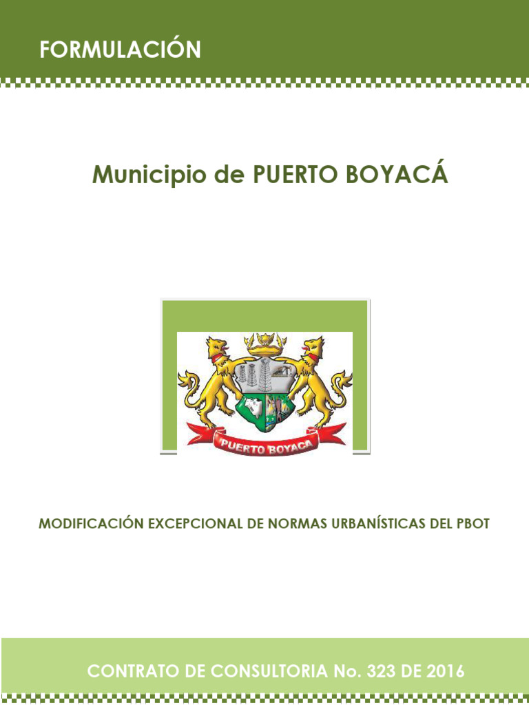 PBOT 3. FORMULACIÓN | PDF | Sustentabilidad | Riesgo