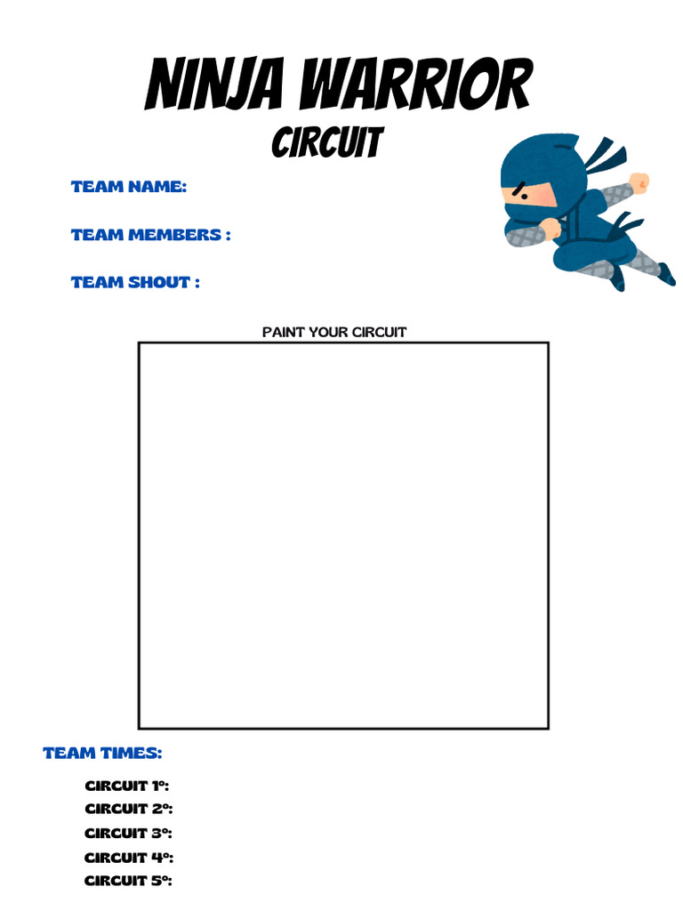 Ninja Warrior Circuit | PDF