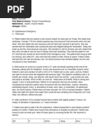 Sample Isbar Scenarios | PDF | Hypertension | Blood Pressure