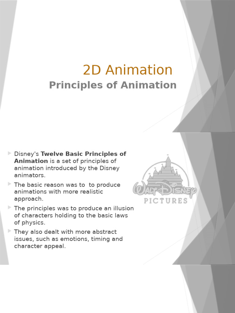 12 Principles of Animation Notes | PDF