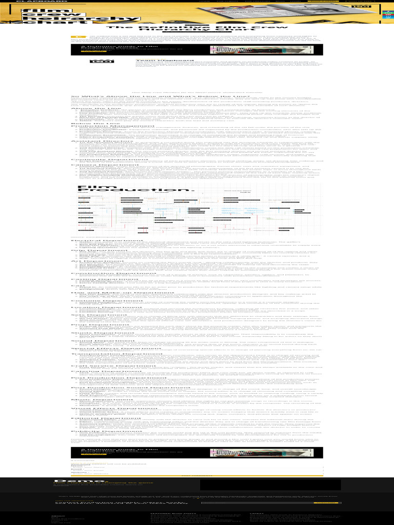 Film Crew Roles Explained | PDF | Film Director | Filmmaking