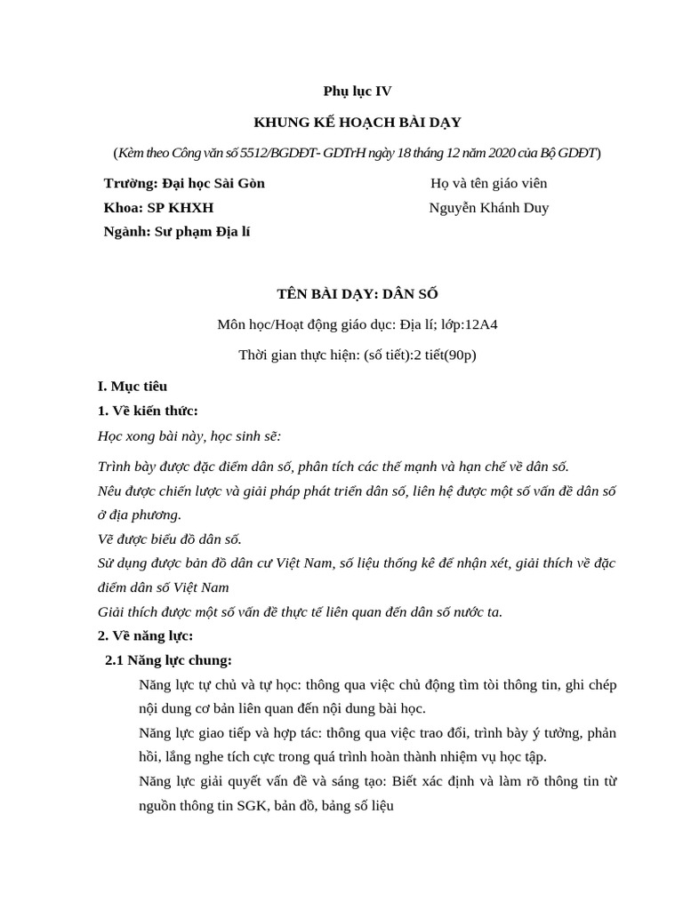 KHBD địa lí lớp 12 bài 7 | PDF