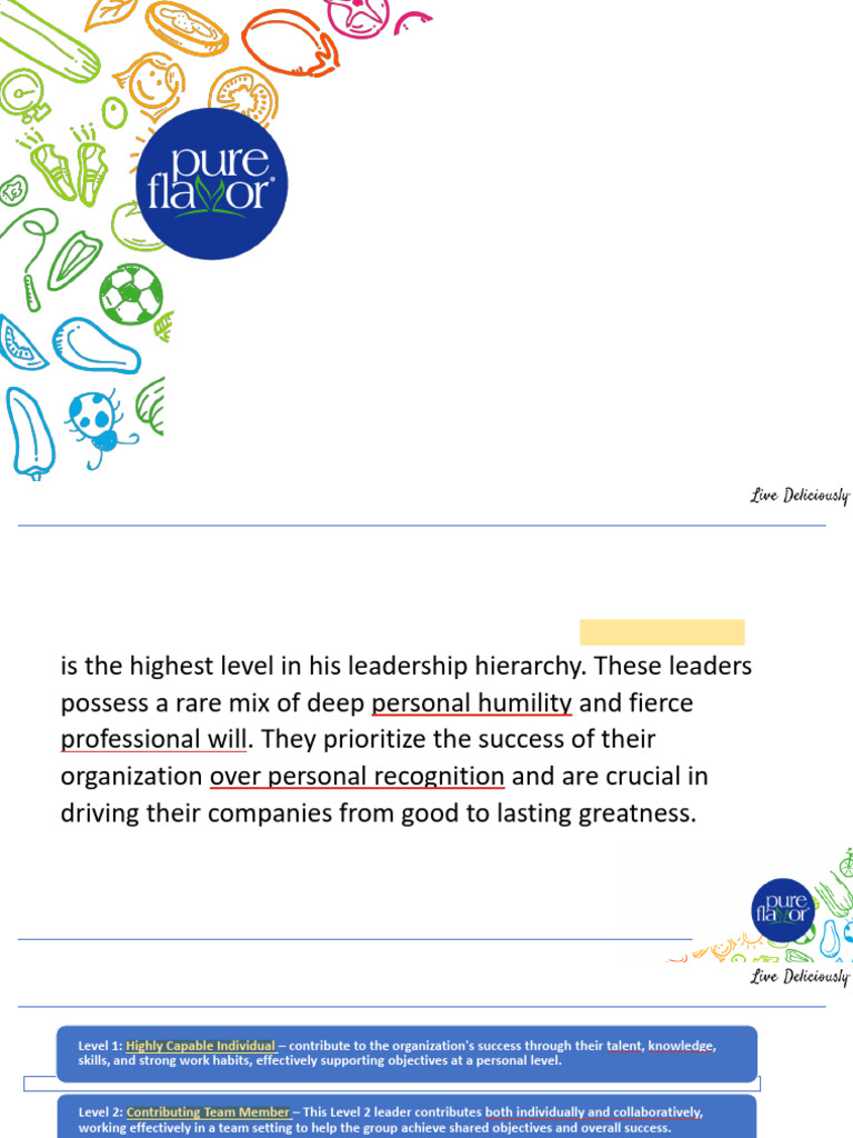 Concepts of Level 5 Leadership | PDF | Leadership | Walmart