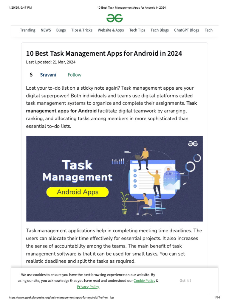 Top Task Management Apps 2024 Android | PDF | Mobile App | Android ...