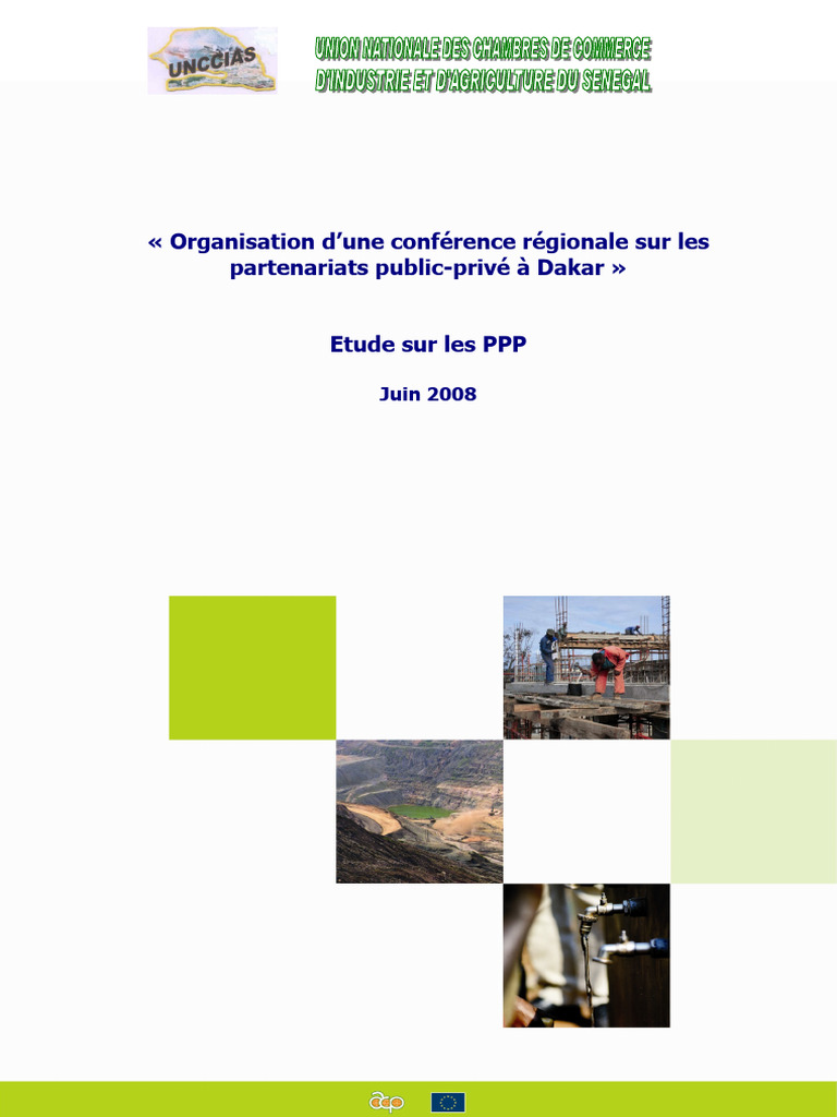 PPP au Sénégal : Cadre et Perspectives | PDF | Partenariat public-privé ...