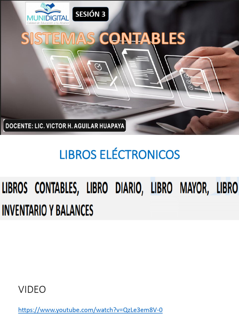 Sesión 3 - Sistemas Contables | PDF