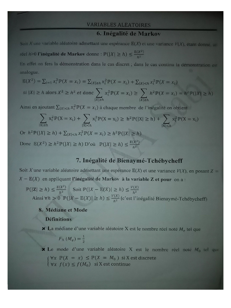 cours proba stat-1 | PDF