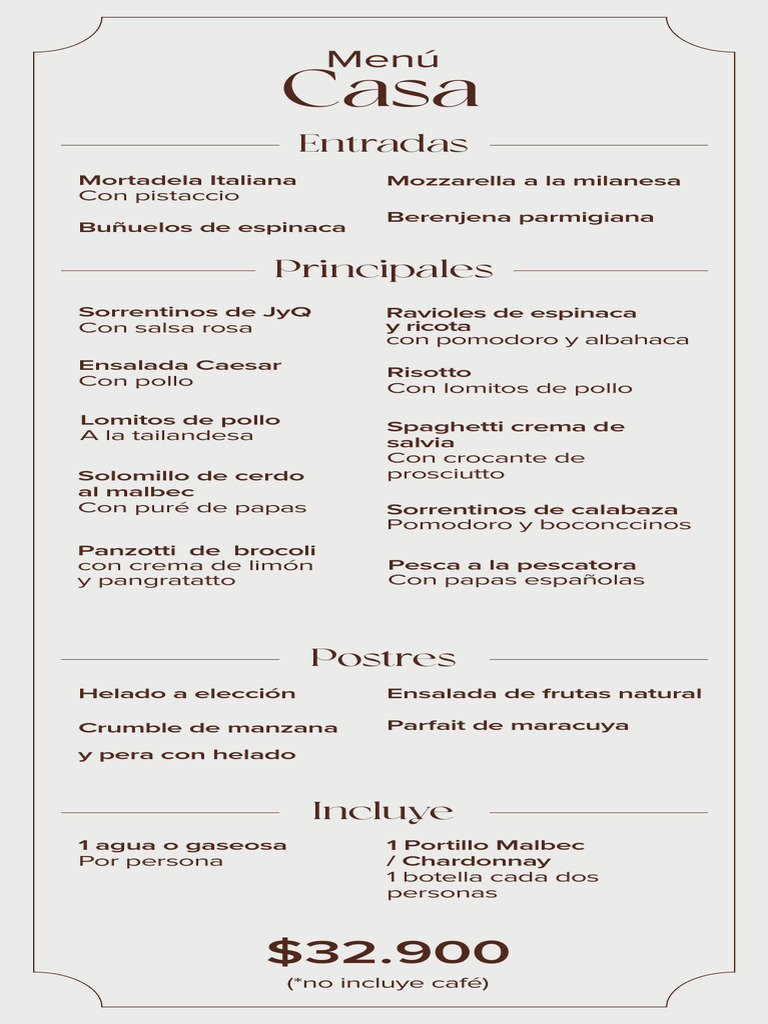 Menú Gourmet: Entradas, Principales y Postres | PDF | ensalada | Alimentos