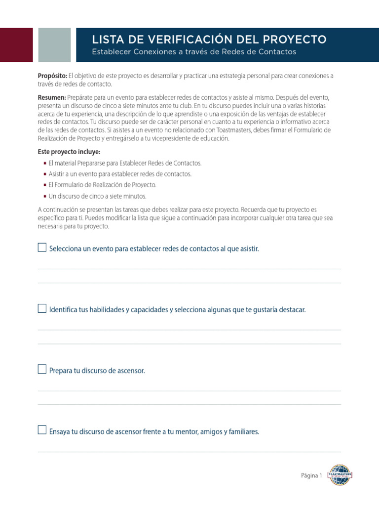 SP8306C_O Project Checklist | PDF