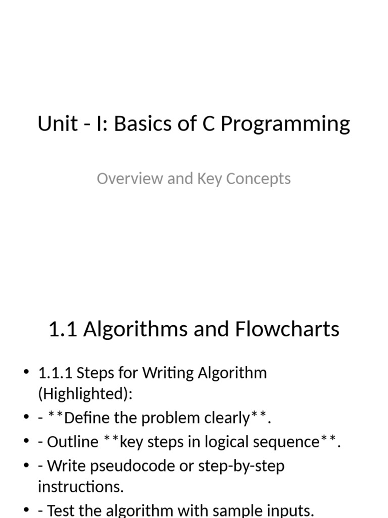 Enhanced Basics of C Programming | PDF