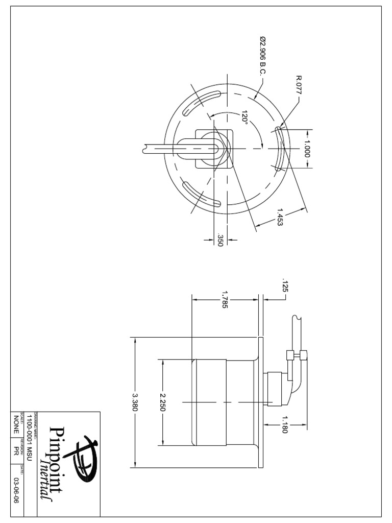 Pinpoint MSU - CAD File | PDF