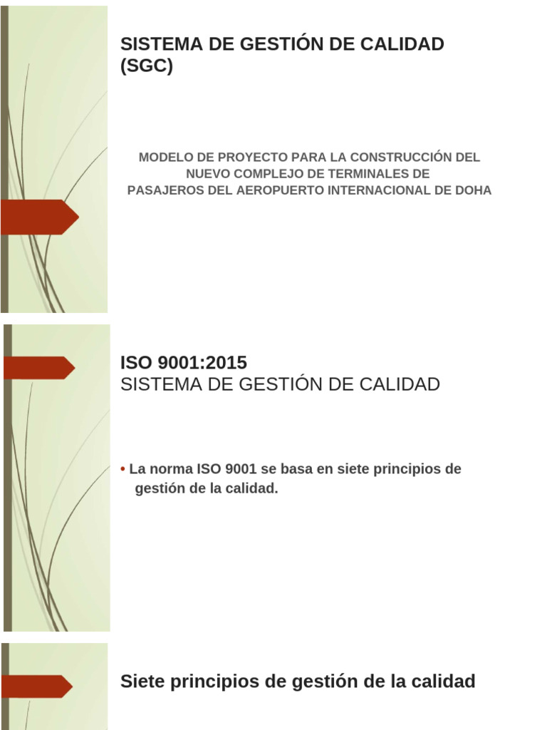 1 SISTEMA DE GESTIÓN DE CALIDAD (SGC).pdf | PDF | Sistema de manejo de calidad | Calidad (comercial)