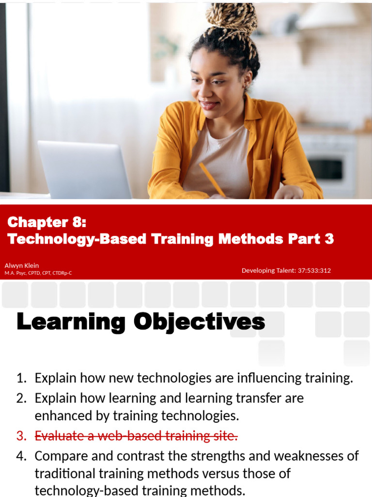 Chapter 8 Technology-Based Training Techniques Part 3 submit - Tagged ...