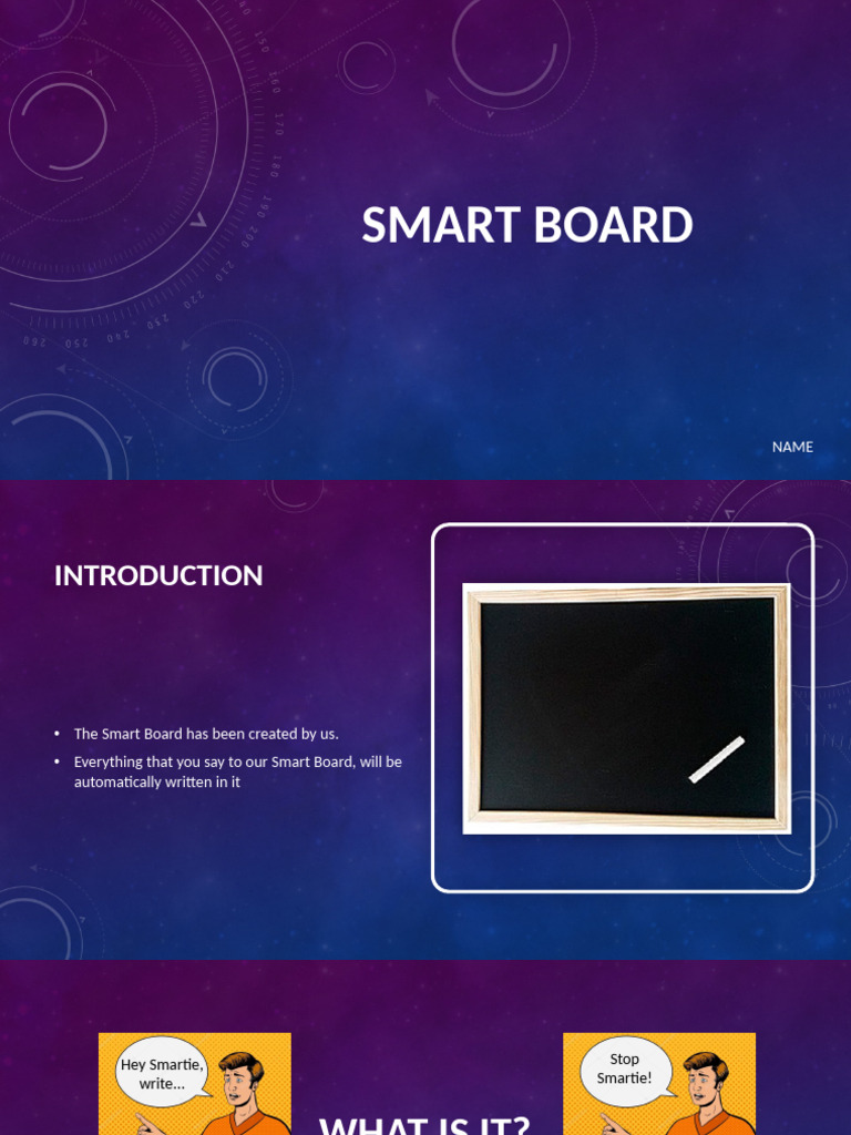 Smart Board Project Idea | PDF