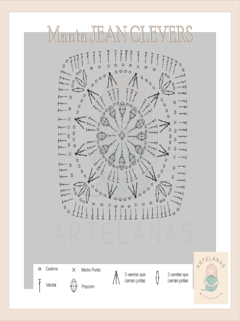 Manta JEAN CLEVERS Patrones-1 | PDF