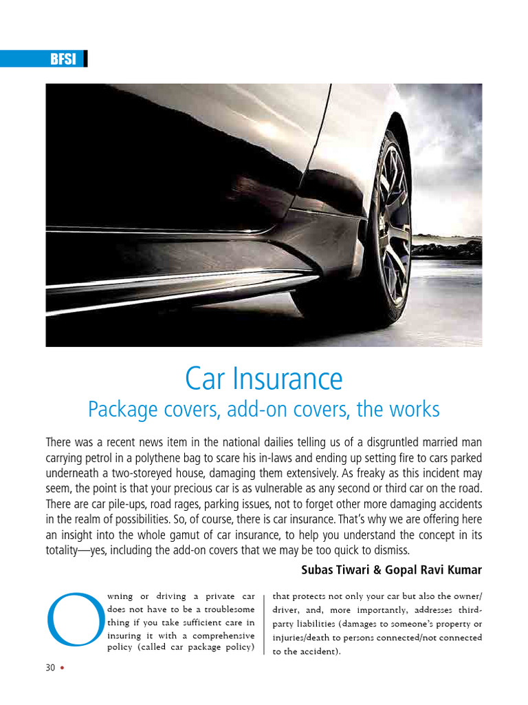 Car Insurance | PDF | Insurance | Vehicle Insurance