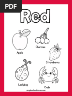 Coloring Worksheet Grade 1 | PDF