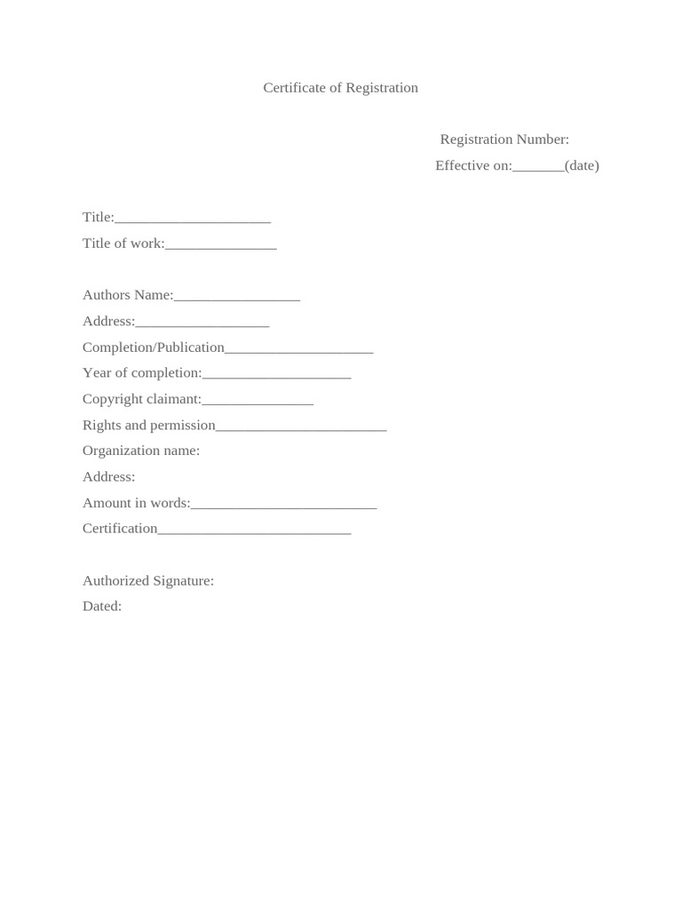 Receipt For Author For Price of Copyright | PDF