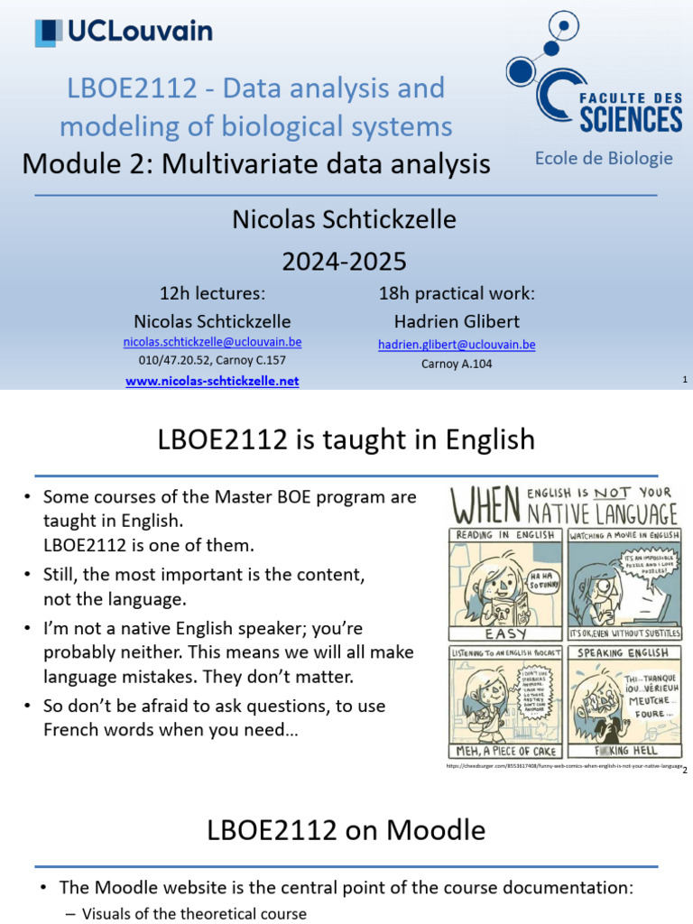 LBOE2112 Module 2 Multivariate Data Analysis - 2024-2025 - All | PDF | Principal Component ...