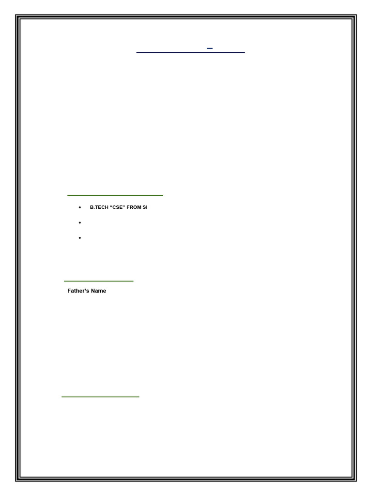 HAMMAD HAROON Telecom CV | PDF | Business | Computing