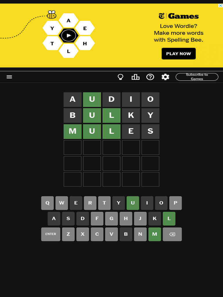 Wordle - The New York Times | PDF