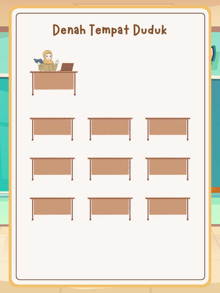 Denah Tempat Duduk Sekolah | PDF