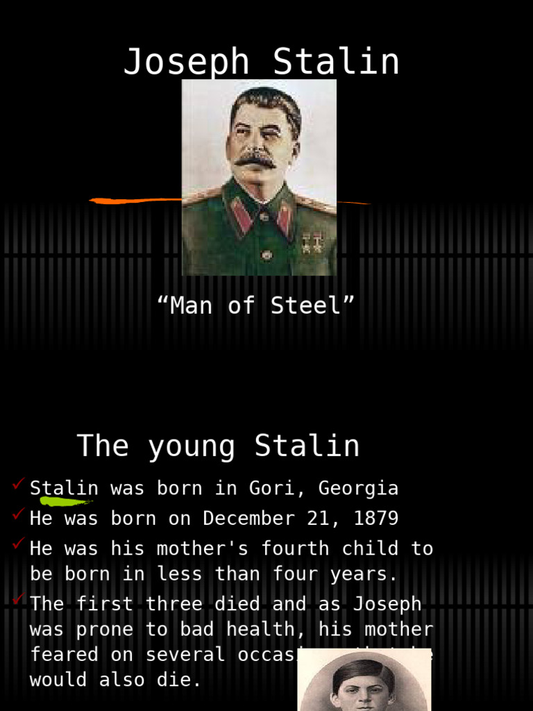 Joseph Stalin: Life and Leadership | PDF | Joseph Stalin | Soviet Union