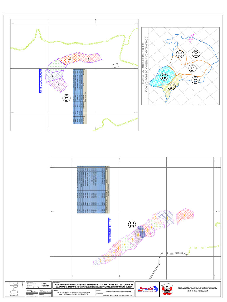 05 Plano_Parcelas A2 | PDF