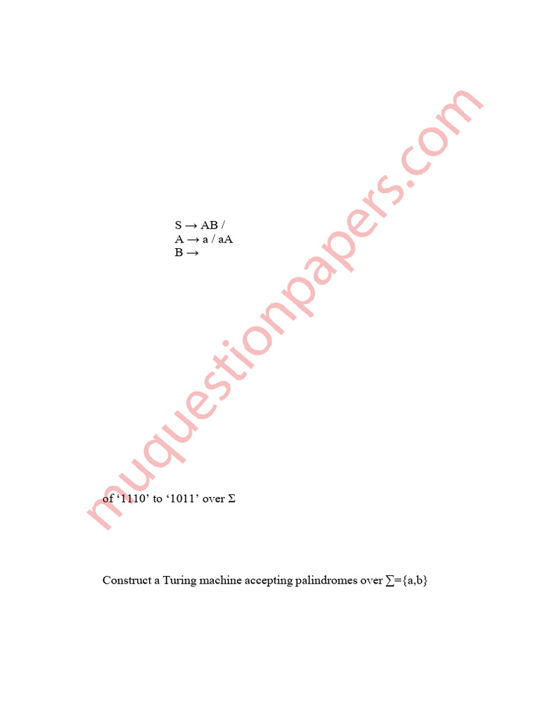 Be Information Technology Semester 4 2024 May Automata Theory Rev 2019 c Scheme | PDF | Syntax ...