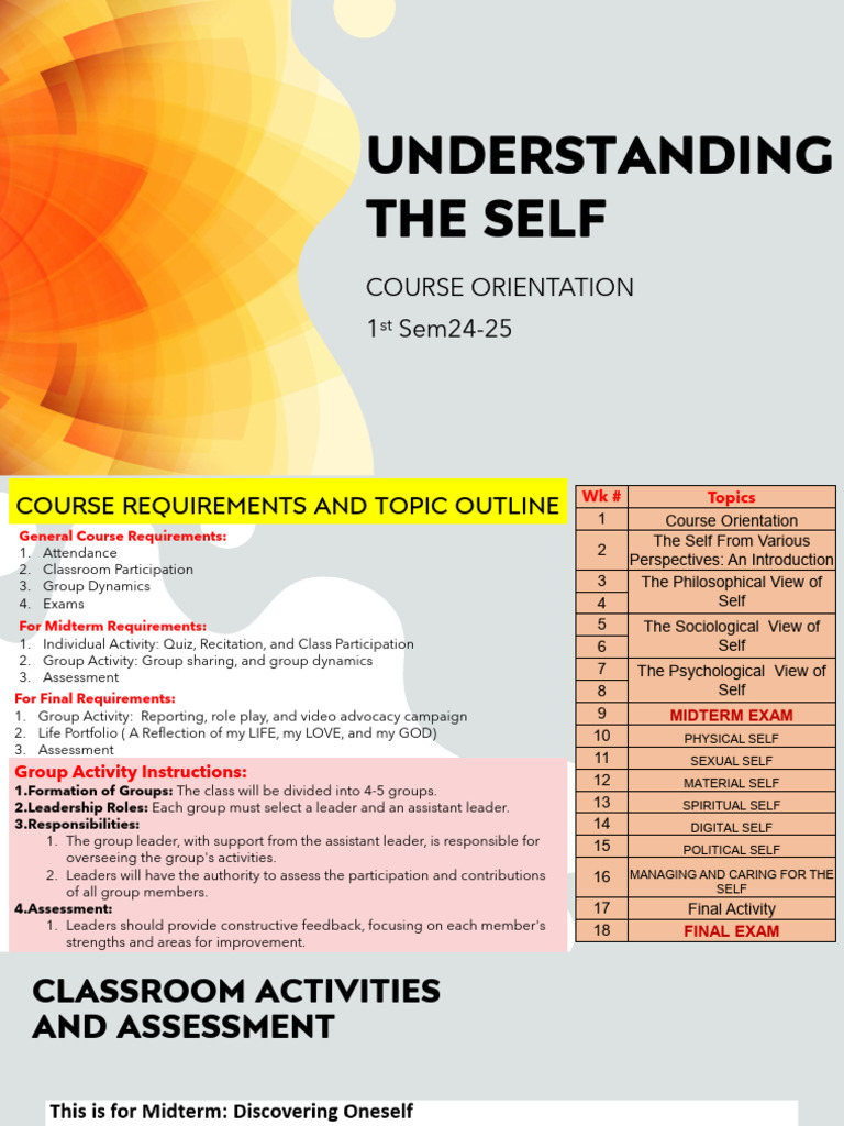 UTS Understanding The Self | PDF | Liberal Arts Education | Psychology