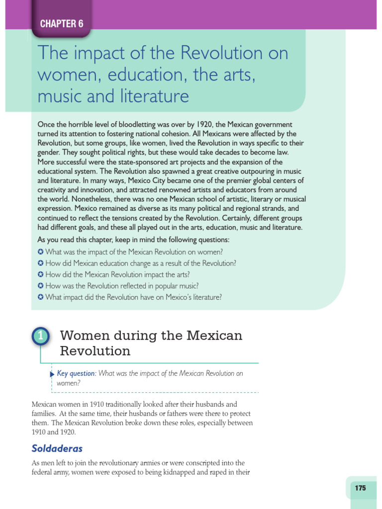 Chapter 6 Mex To Chapter 1 Dep | PDF | Mexico | Teachers
