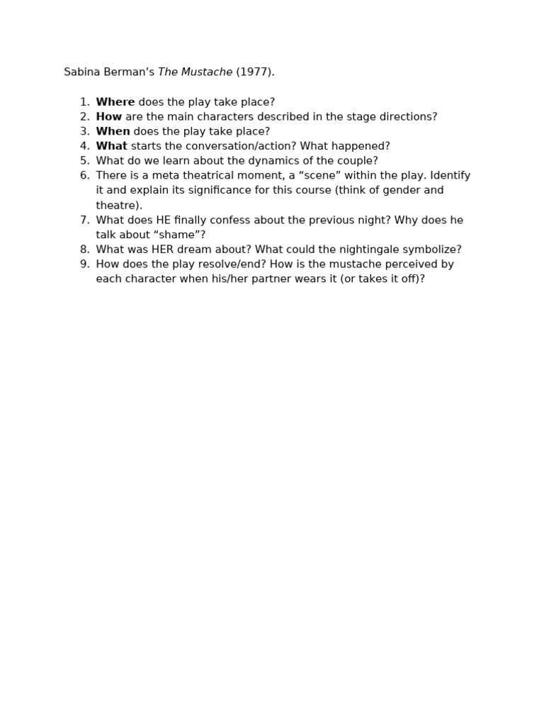 HW201_20The20Mustache20(4) | PDF