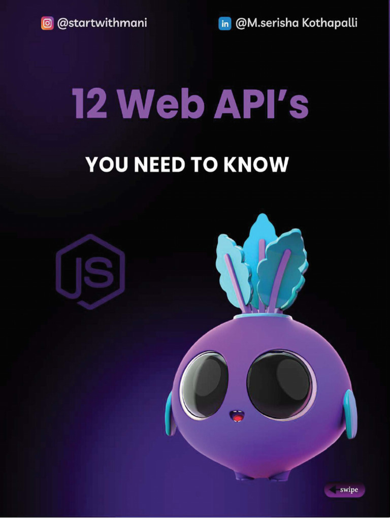 Web Apis U Need 2know | PDF