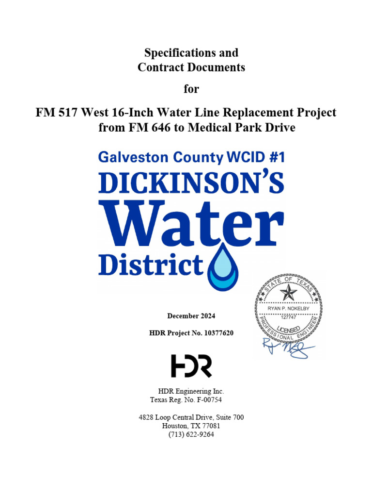 Bid Specifications | PDF | Surety | Specification (Technical Standard)