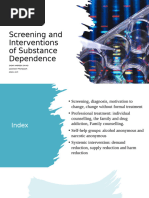 Topic 4: Addiction Screening and Assessment Tools Chart | PDF ...