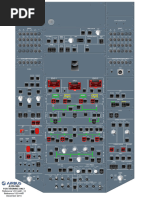 A330 Cockpit Overhead Panel | PDF | Aviation | Aircraft