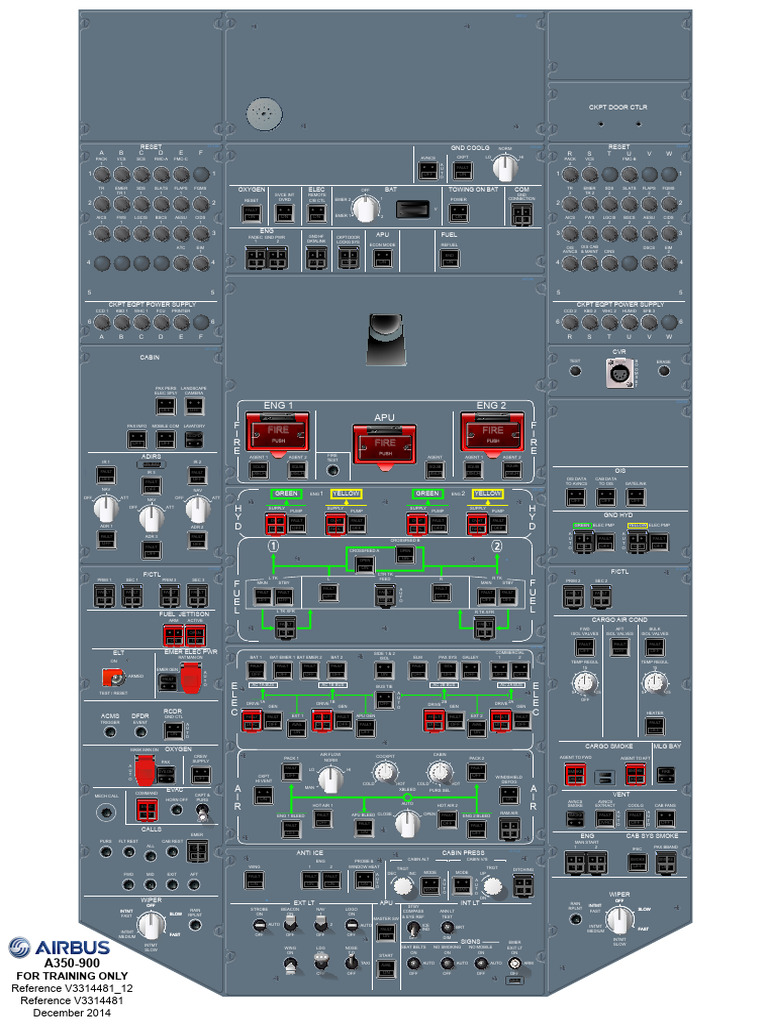 A350 Overhead | PDF | Aviation | Aircraft
