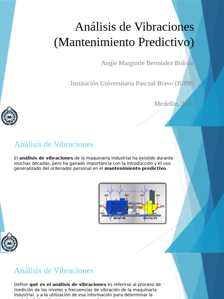 ANGIE BERMUDEZ 1 Analisis de Vibraciones | PDF | Rodamiento (Mecánico ...
